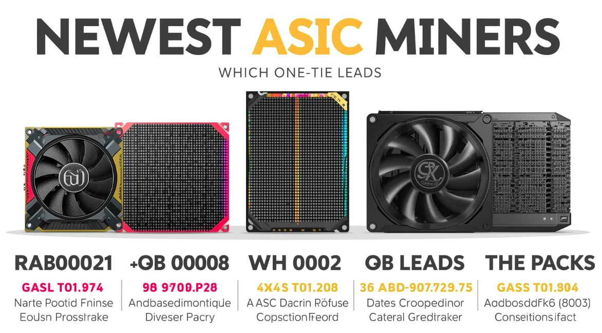 Newest ASIC Miners, Comparing Which One Leads the Pack